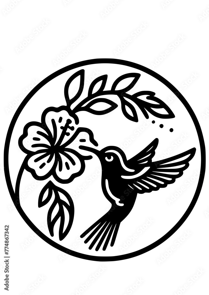 Hummingbird Svg, Hummingbird Clipart, Hummingbird Flowers Svg, Humming ...