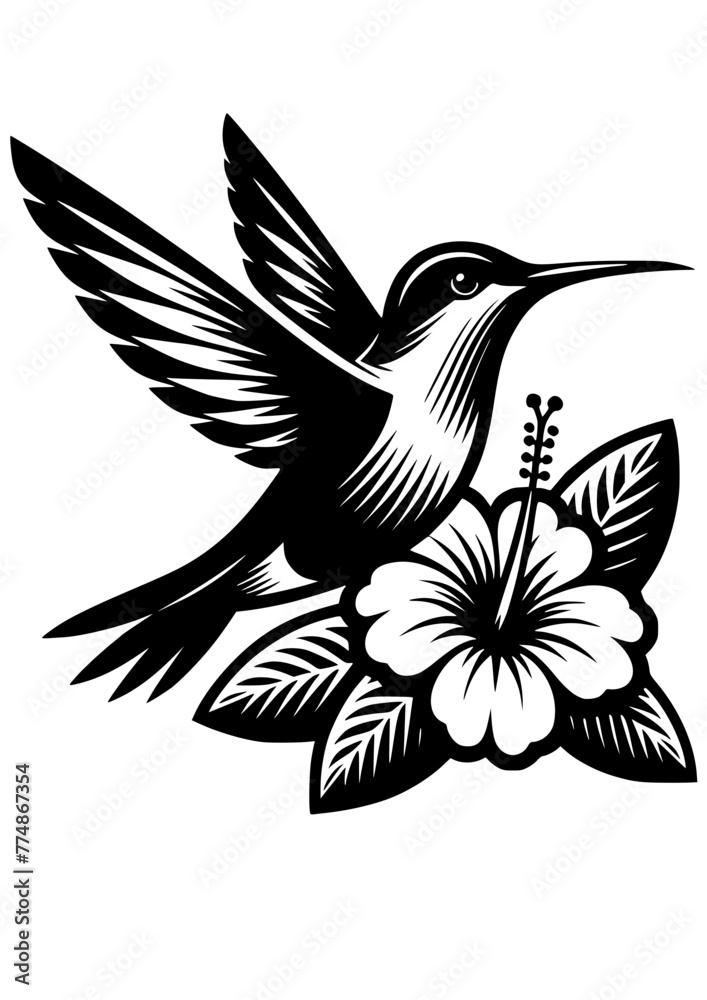 Hummingbird svg, bird svg, hummingbird flowers svg, flower hummingbird ...