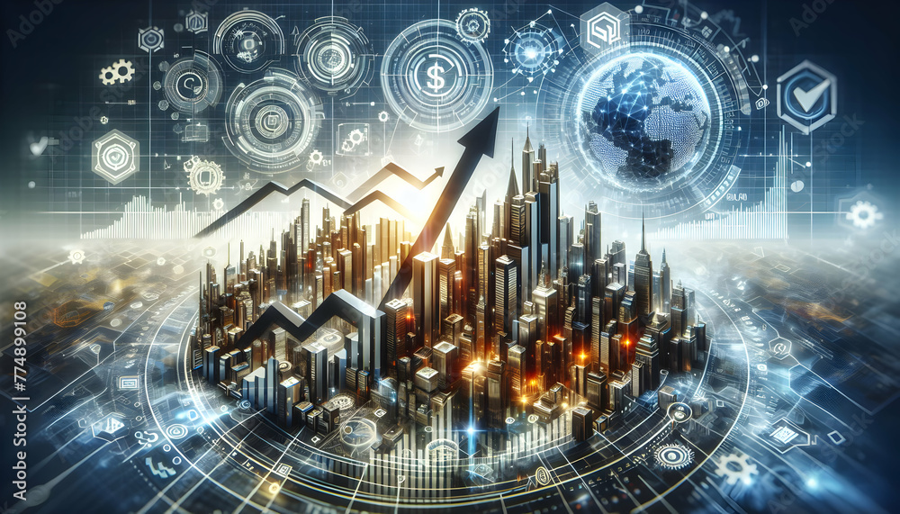 Capital Climb A detailed financial chart highlighting capital climb ...