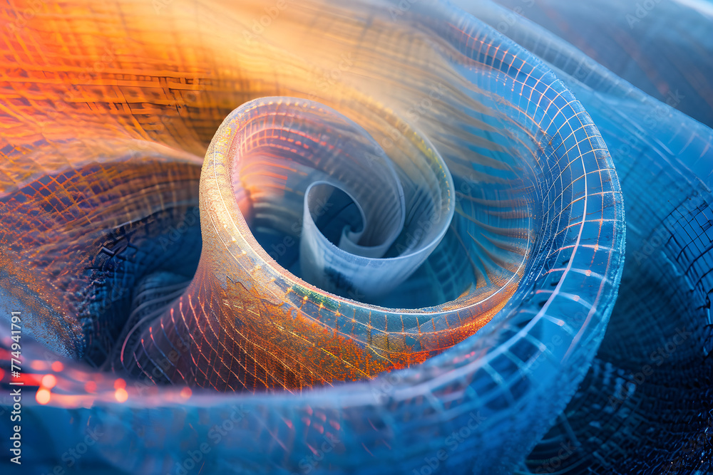 Foto de Visual Representation of Natural Logarithm Function (ln x) and ...