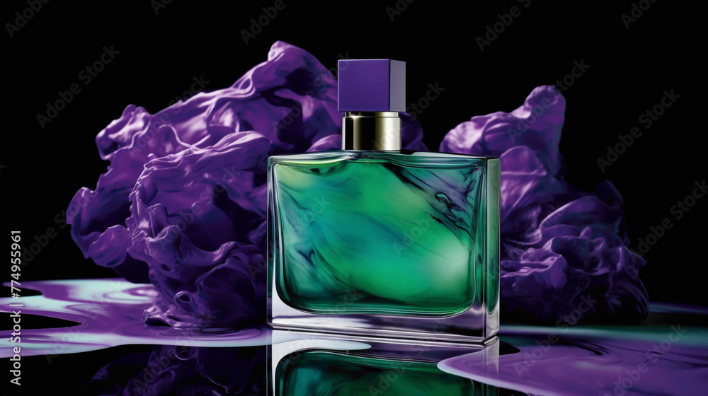Ultraviolet Fusion. A fusion of ultraviolet vibrancy and jade green ...