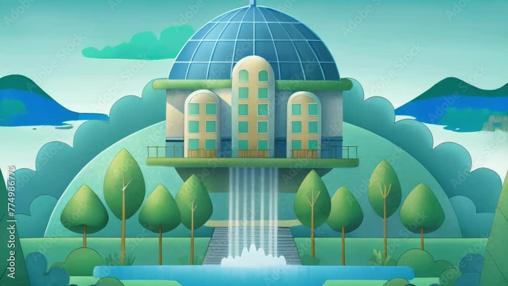 A luxury hotel commissioned a green building architect to design their ...