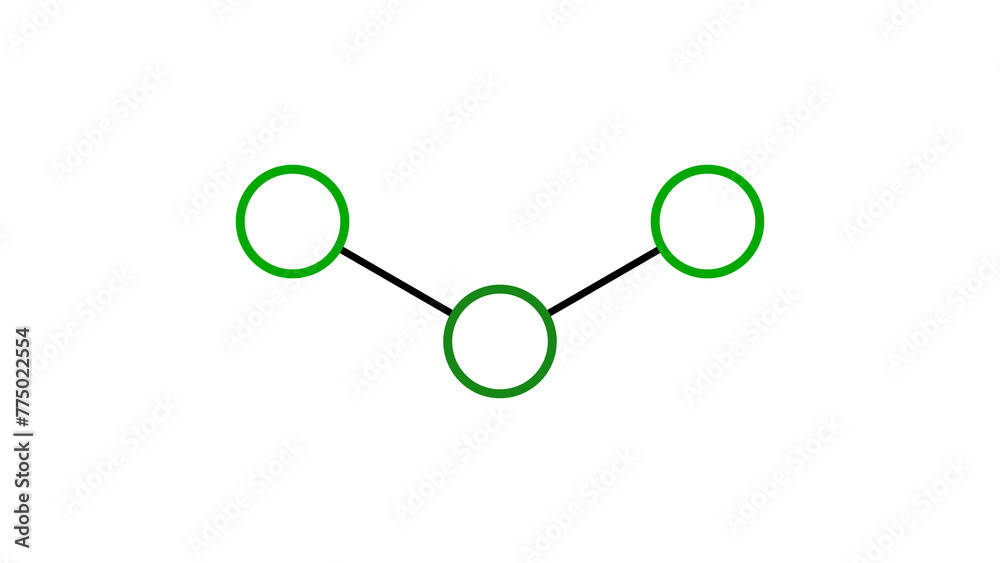 nickel(ii) chloride molecule, structural chemical formula, ball-and ...
