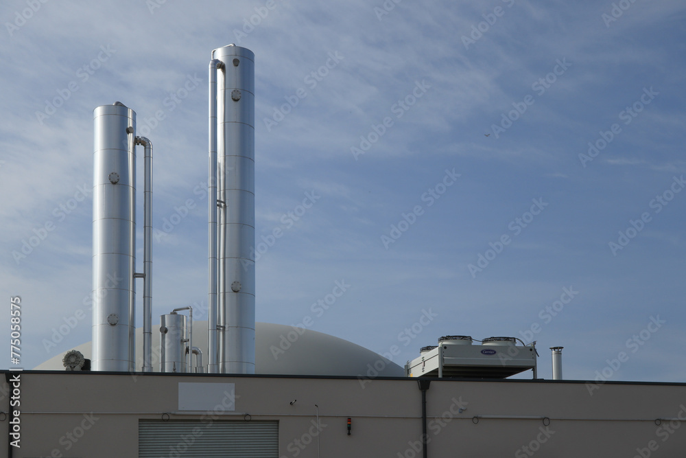 The purpose of anaerobic digestion is to transform organic matter into ...