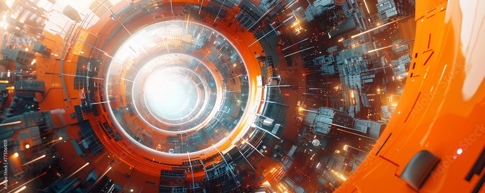 The futuristic play incorporated innovative elements like force fields ...