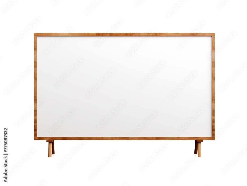 Blank whiteboard isolated on transparent background, PNG available ...