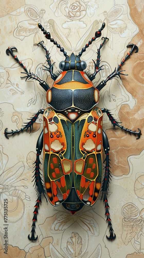 Entomology field guide, insect illustrations, scientific accuracy ...