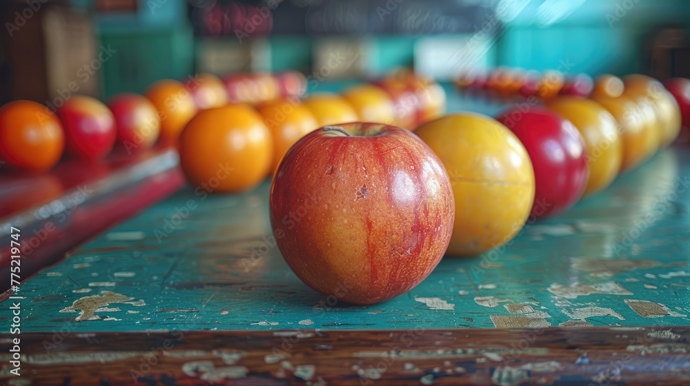 School table games tournament dedicated to teachers, solid color ...