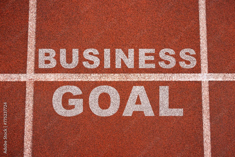 Fast track business concept as a journey from start to the finish line ...