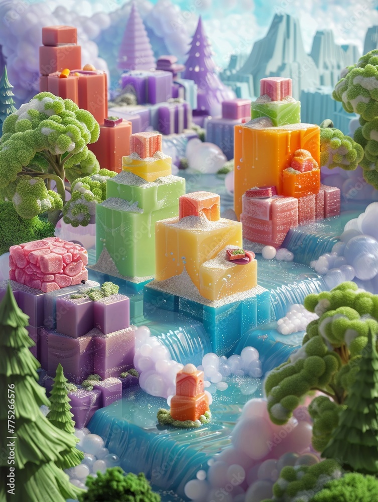 Elevate the concept of soap bars into a multidimensional experience by ...