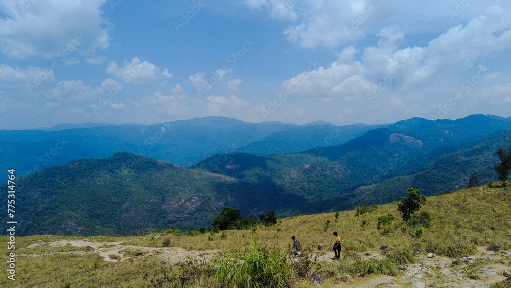 Ponmudi hill station, western ghats mountain range, Thiruvananthapuram ...