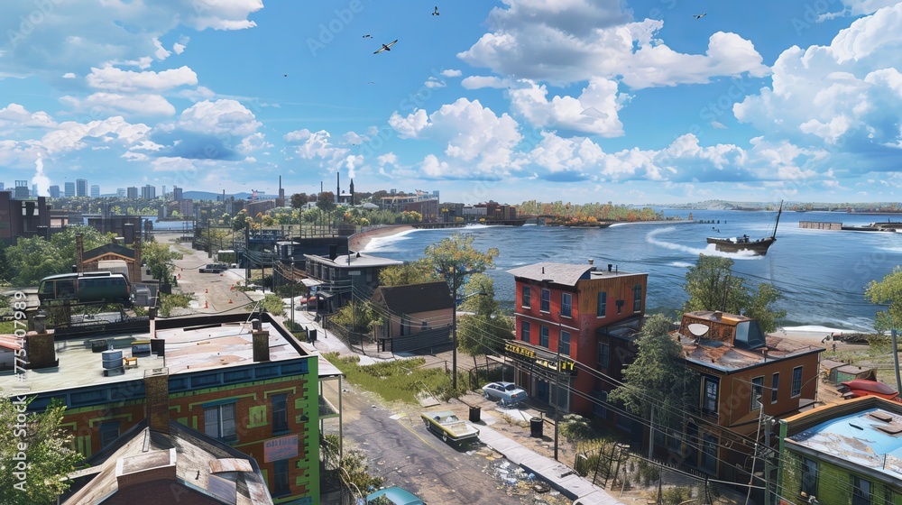 city offers a variety of environments for players to explore, from ...