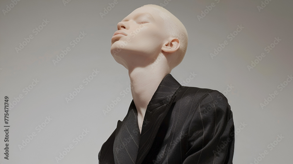 handsome albino model, International Albinism Awareness Day, albino ...