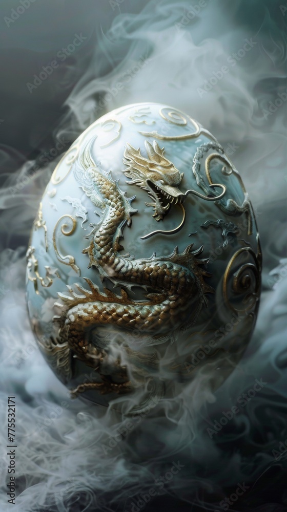 Dragon lore Easter eggs featuring mythical dragons and ancient symbols ...