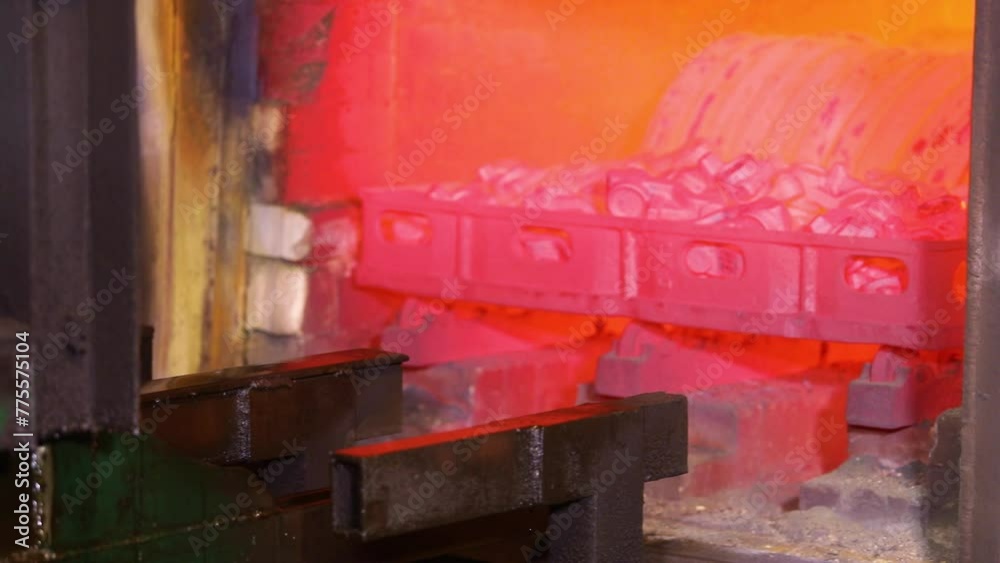 heat treatment process of metal pieces, parts, components ...