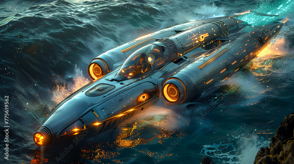 Future of Maritime Transportation, Journey in the Ocean Depths with Hi ...