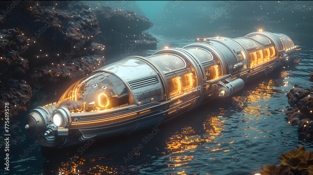 Future of Maritime Transportation, Journey in the Ocean Depths with Hi ...