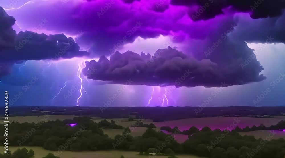 Witness the awe-inspiring spectacle of thunderstorms as AI-powered ...