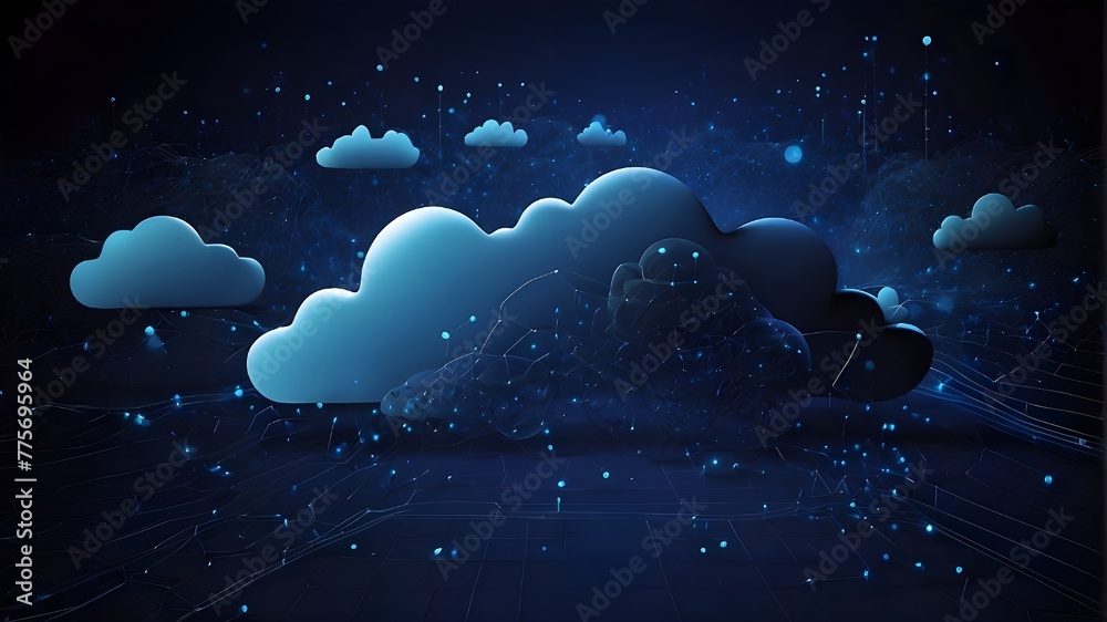 Vector Designs for Global Data Centers, Illustrations of Cloud-Based ...