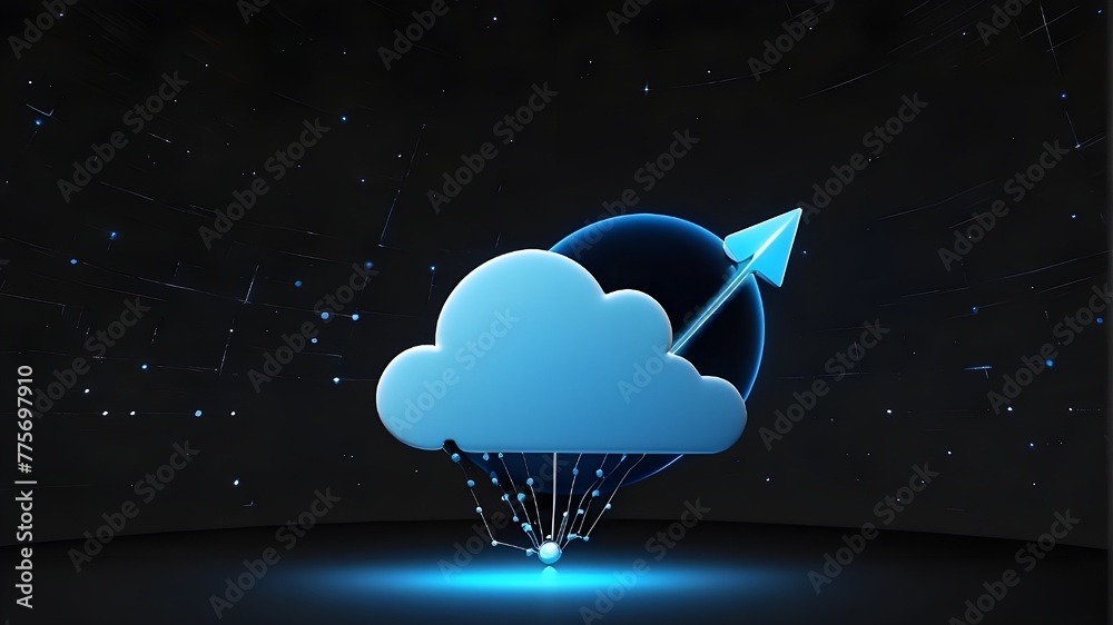 Vector Designs for Global Data Centers, Illustrations of Cloud-Based ...