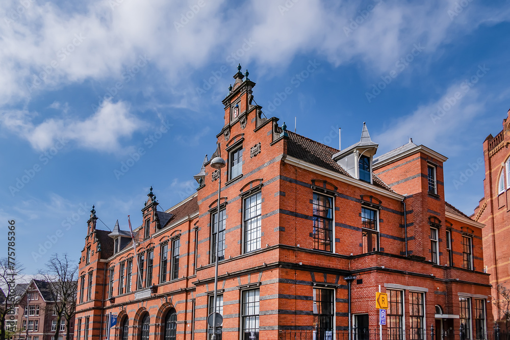 Dirk Amsterdam fire station, since 1897 monumental building on ...