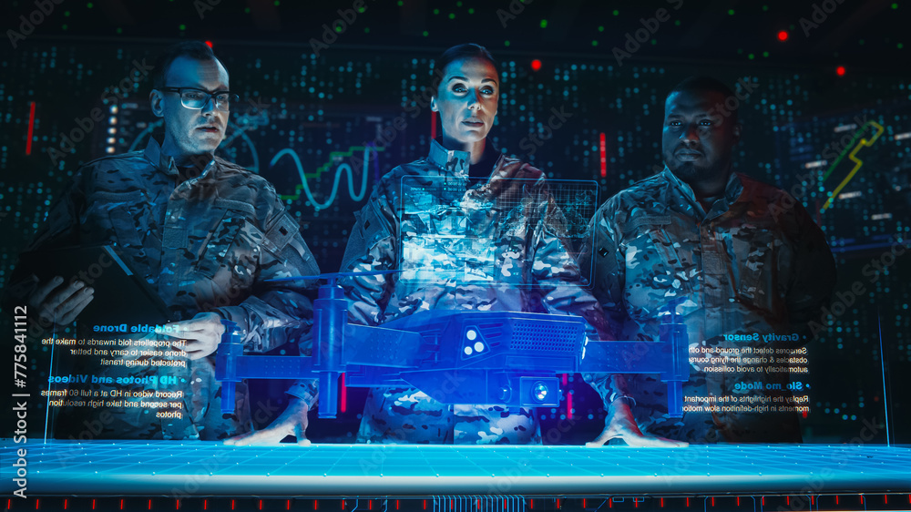Futuristic Warfare Strategy: Military Intelligence Experts use ...