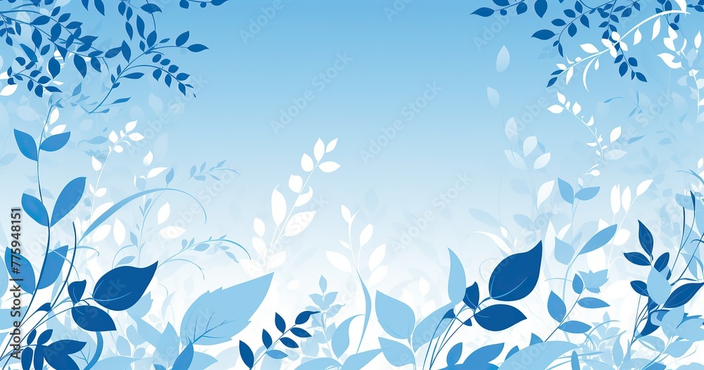 leafy website bottom border image for transitioning to the next section ...