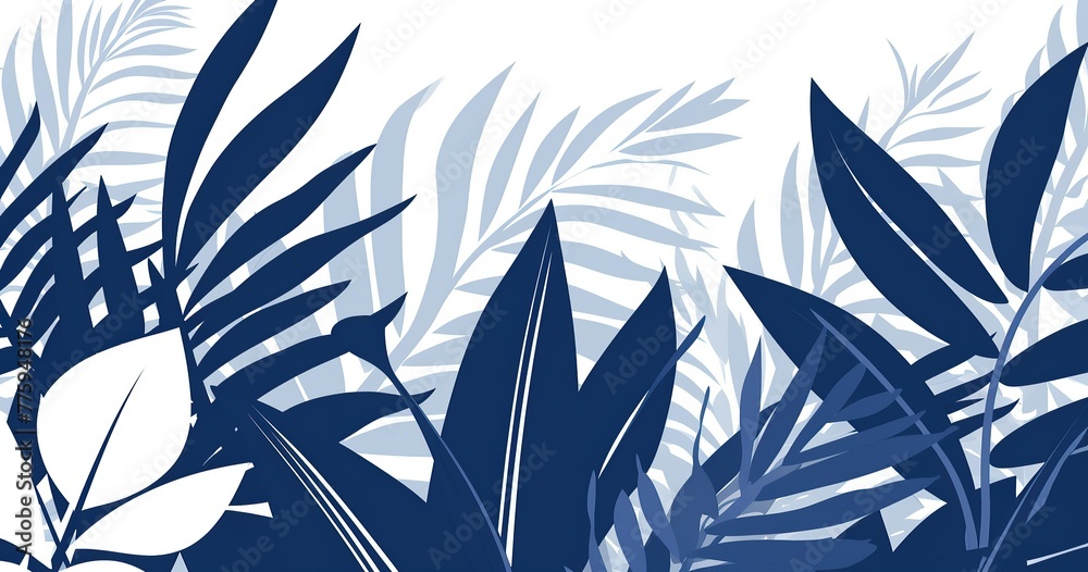 leafy website bottom border image for transitioning to the next section ...