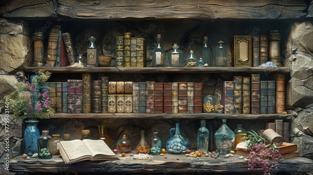 Medieval Alchemist: Capture the mystique of an alchemist's laboratory ...