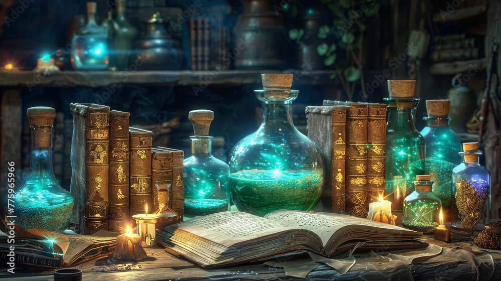 Medieval Alchemist: Capture the mystique of an alchemist's laboratory ...