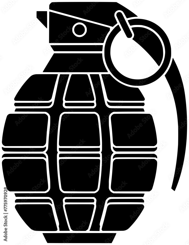 attack illustration army silhouette bomb logo world icon confrontation ...