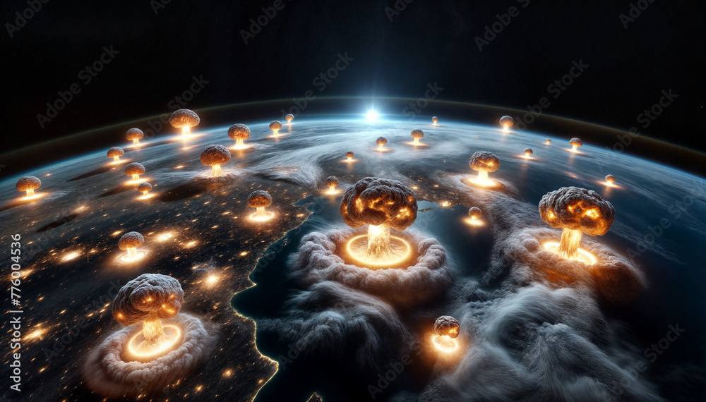 A Theoretical Representation of Multiple Explosions Occurring ...