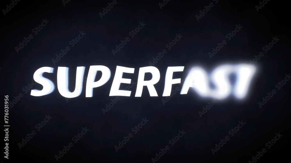 Super Fast Furious Movie Intro Title Stock Template | Adobe Stock