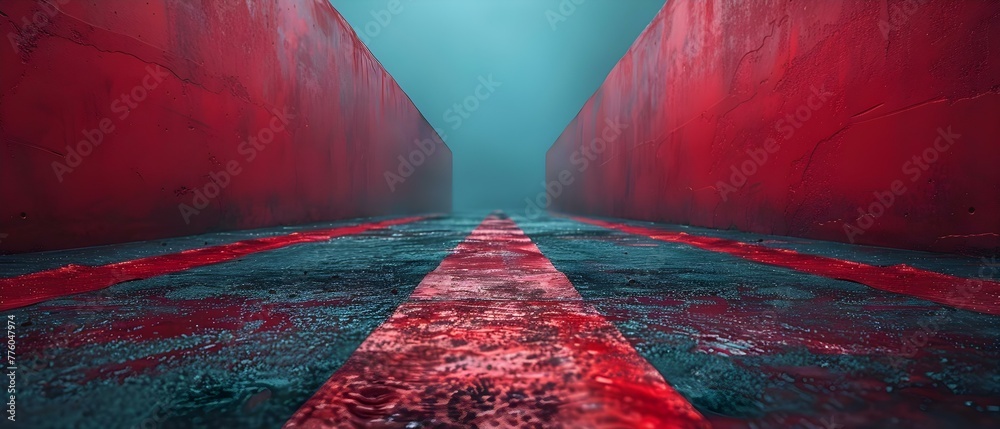 Safety Zone Marking with Chemical Spill Barrier Tape for Cleanup ...