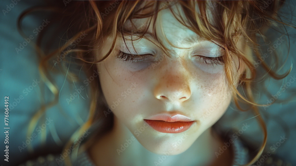 The 10 year old girl lowered her head. When she got scolded by her ...