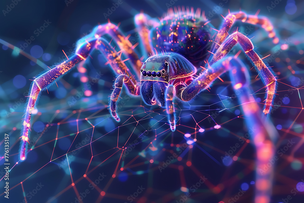 Elegant wireframe-based visualization against a radiant translucent ...