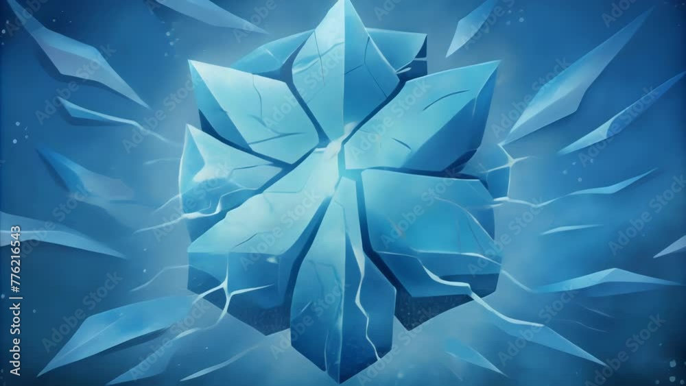 These frozen fractures are a reminder of the beauty that can be found ...