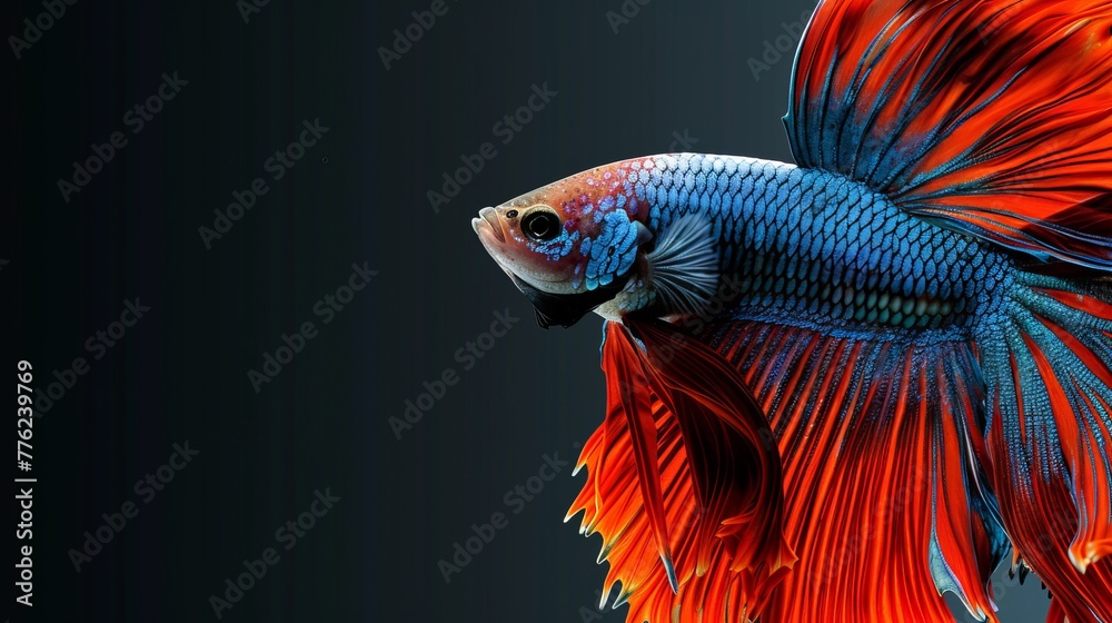 Betta fish, also known as Siamese Fighting Fish, are a freshwater ...