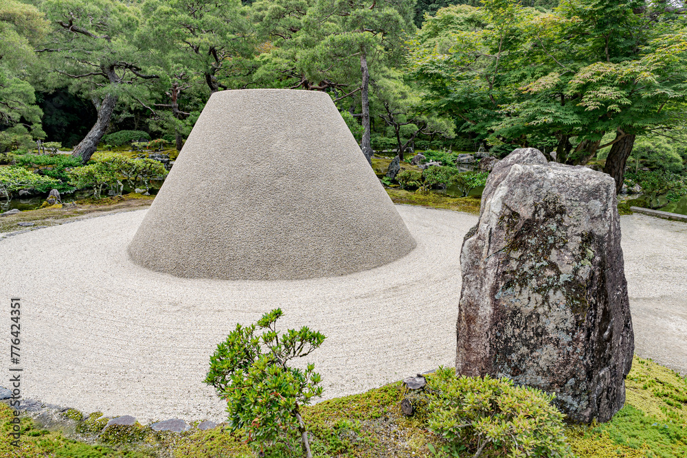 Ginkaku or Ginkaku-ji also called Silver Pavilion or Silver Temple ...