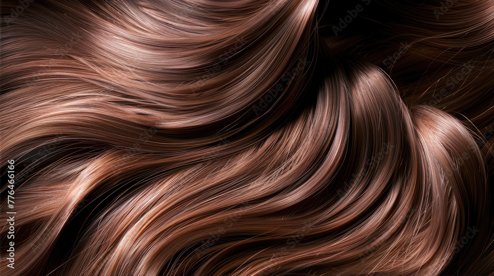 Beautiful Hair. Background of beautiful shiny hair. Hair cosmetics ...