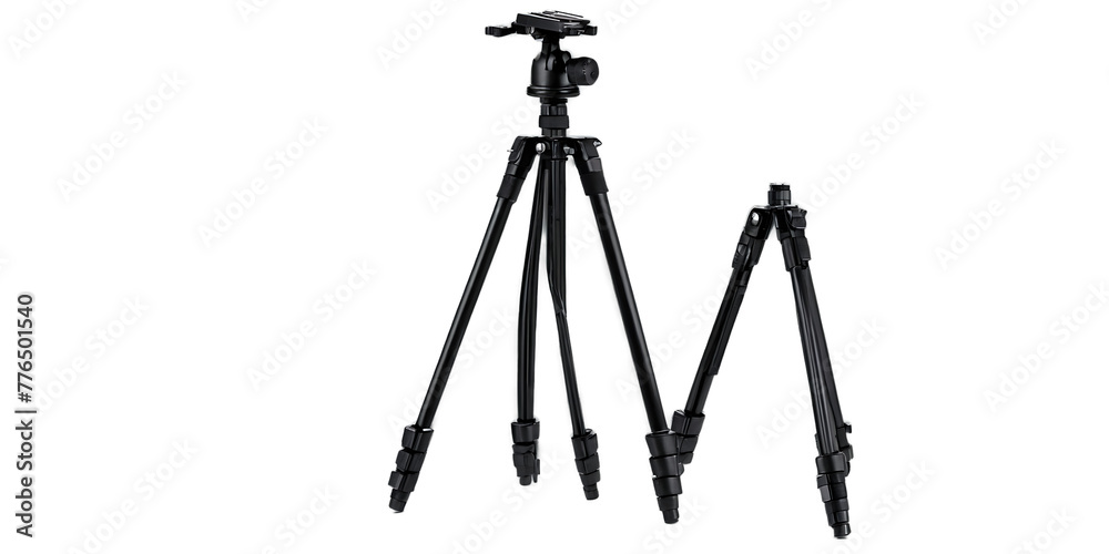 Black folding camera tripod Transparent Background Images Stock Photo ...