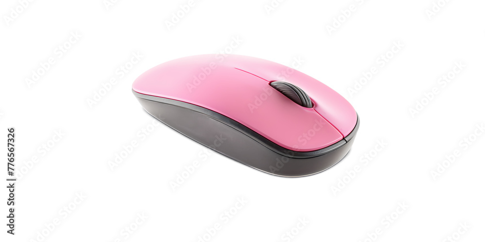 Pink wireless mouse Transparent Background Images Stock Photo | Adobe Stock