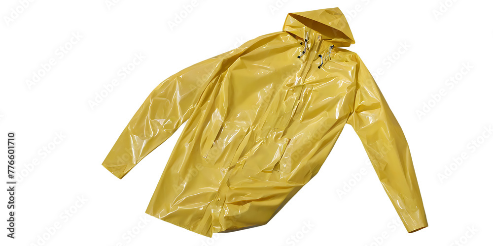 Yellow rubber raincoat Transparent Background Images Stock Photo ...