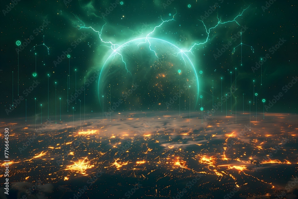 vector lines, illustration, energy themed flat corporate background ...