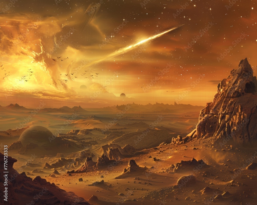 Comet crash site reveals a hidden treasure trove of ancient artifacts ...