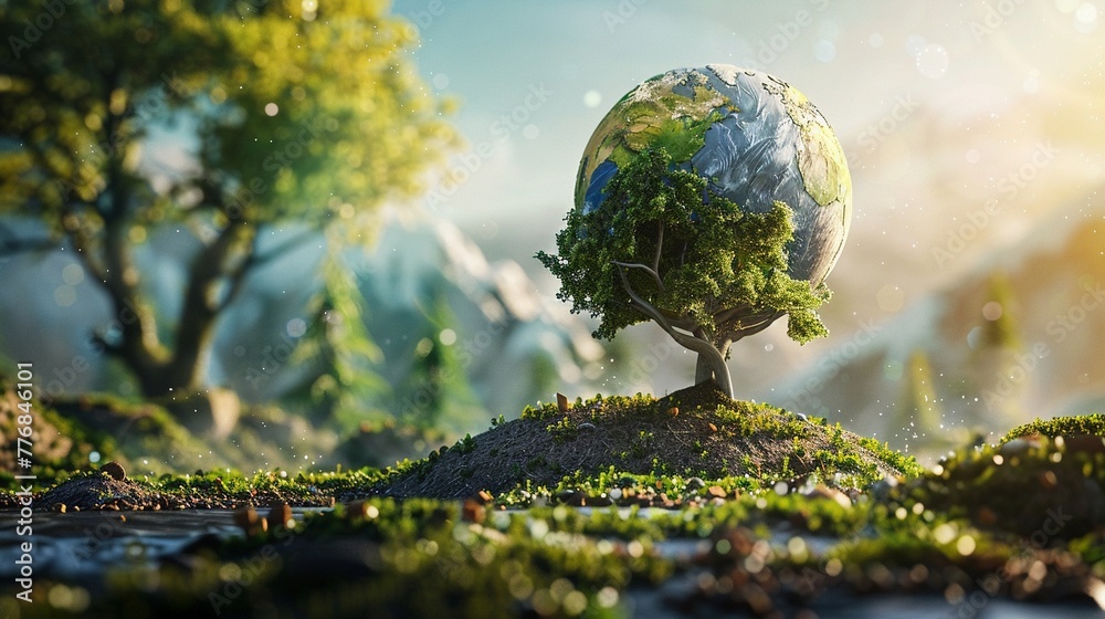 Think about the message you want to convey with the render, whether its ...