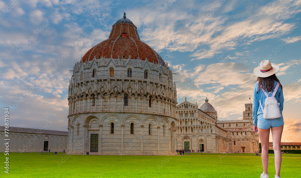 Poster Cathedral (Duomo of Santa Maria Assunta) and The Baptistery of ...