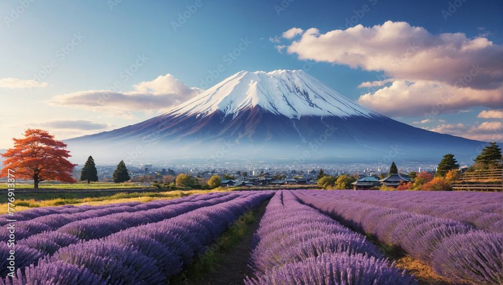 Japan's landmark Mount Fuji in different seasons and angles, from its ...