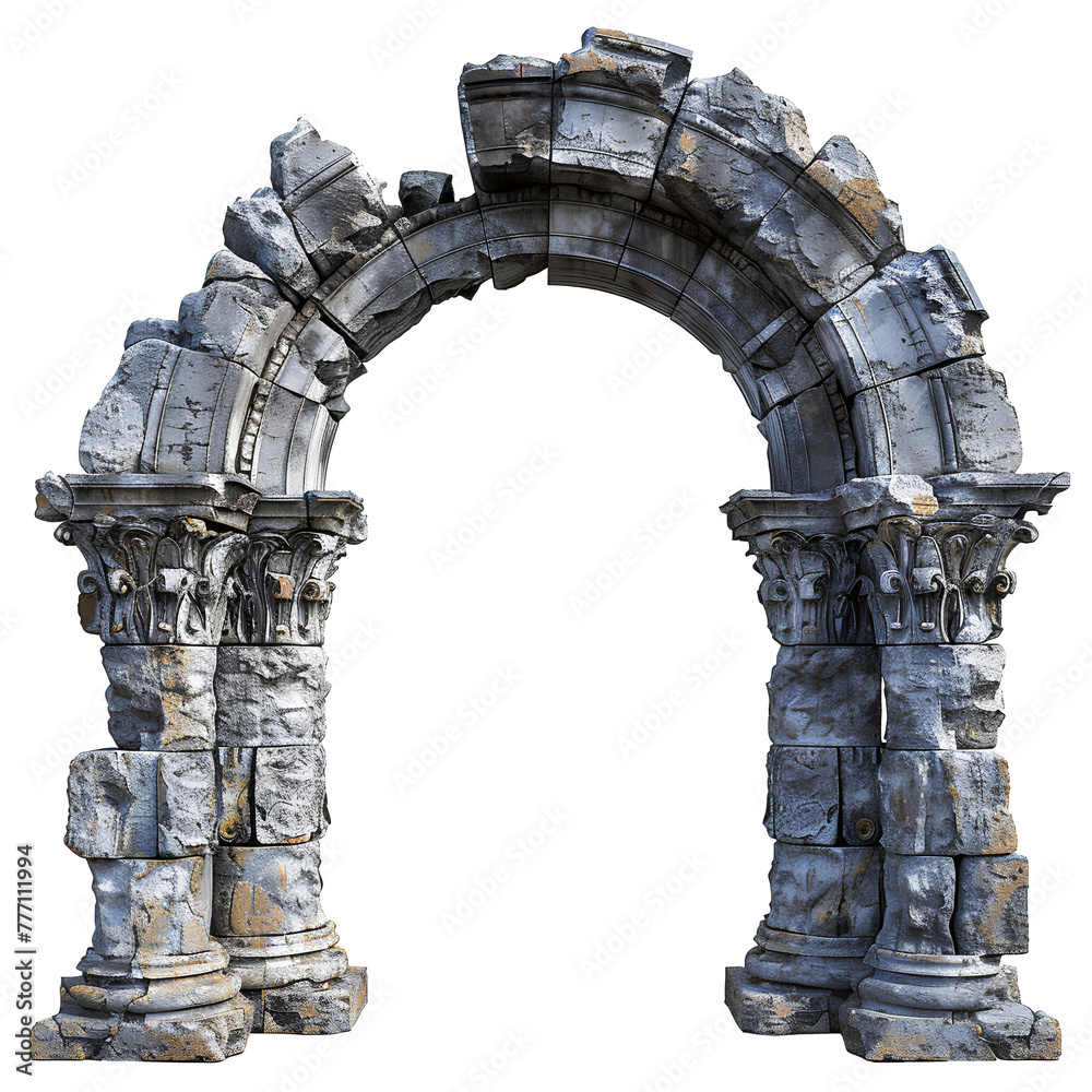 Ancient Greek arch of triumph PNG. Ancient Greek architecture including ...