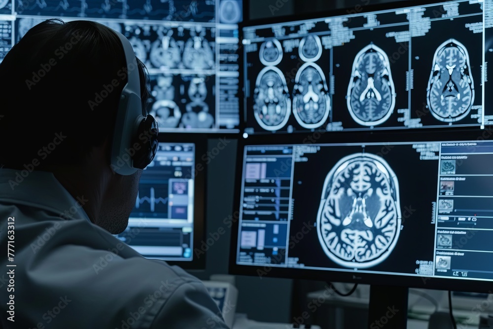 hospital: conversation between a neurologist and a neurosurgeon, use of ...